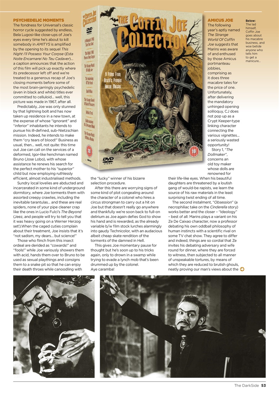 The Darkside Magazine - Issue 196: Talk Of The Devil Back Issue