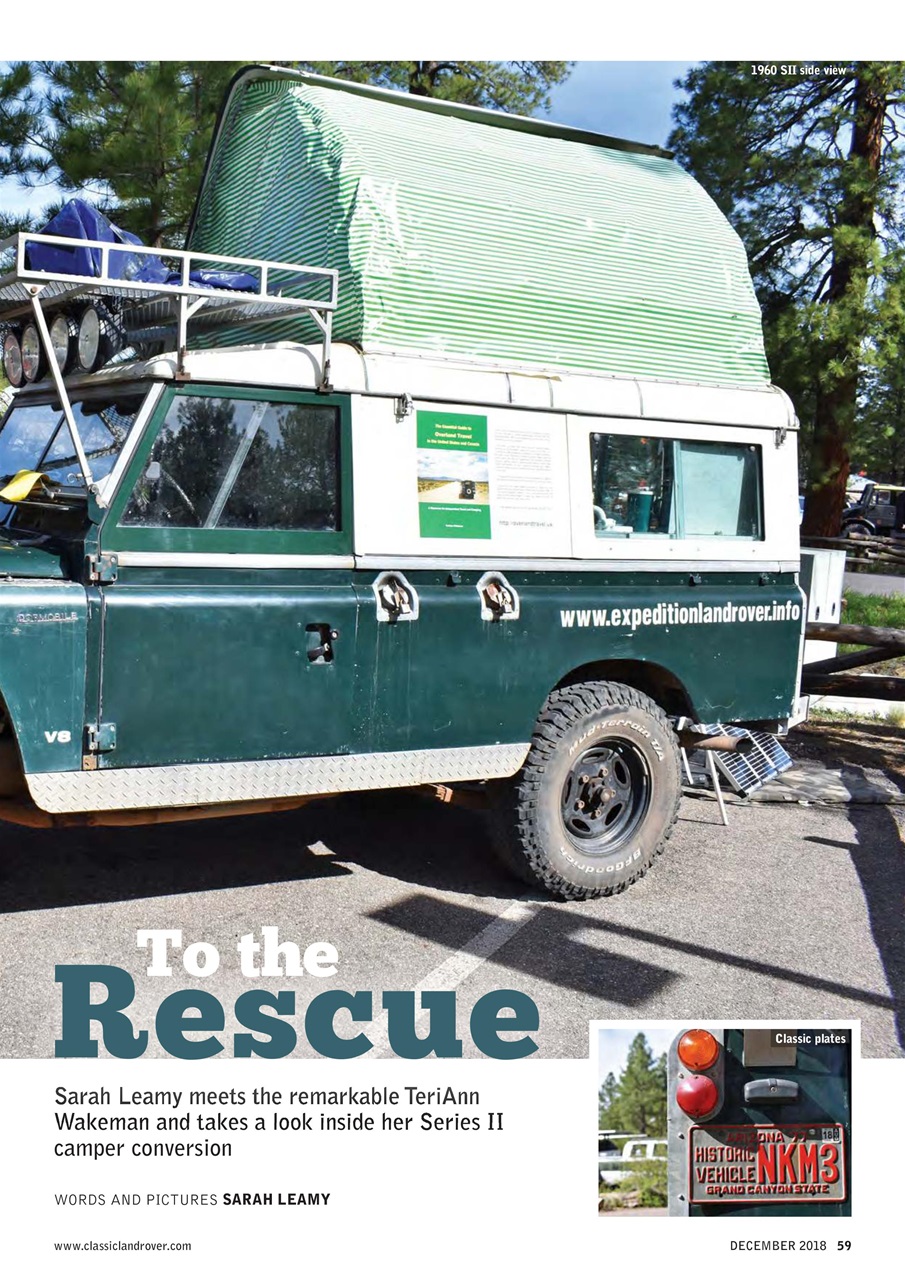 Classic Land Rover Magazine - December 2018 Back Issue