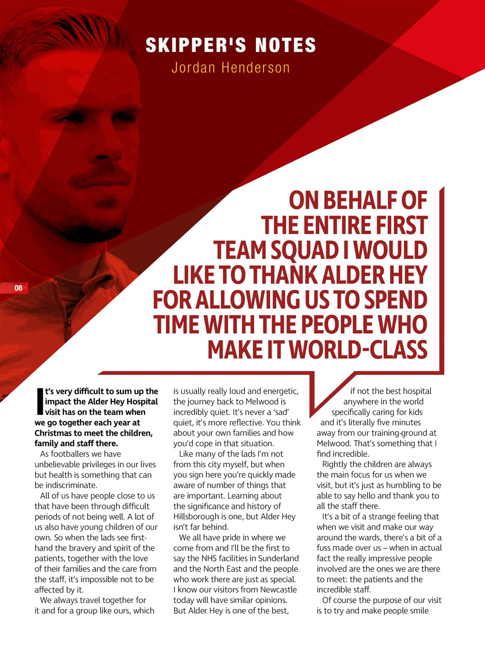 Liverpool FC Programmes - vs Newcastle United 18/19 Back Issue