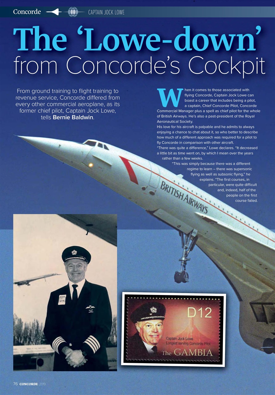 Airliner World Magazine - Concorde - Supersonic Legend Special Issue
