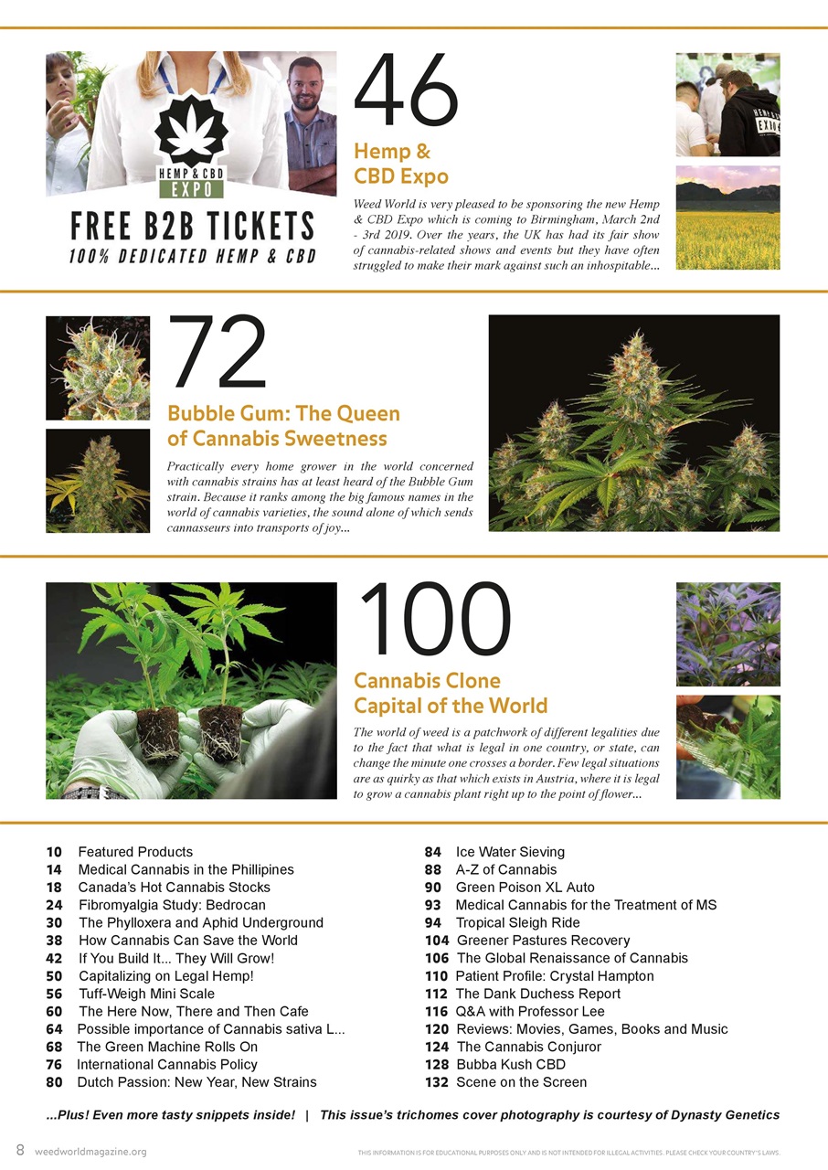 Weed World Magazine - WW139 Back Issue