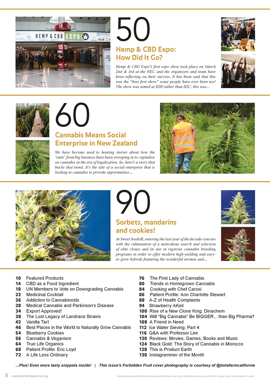 Weed World Magazine - WW140 Back Issue