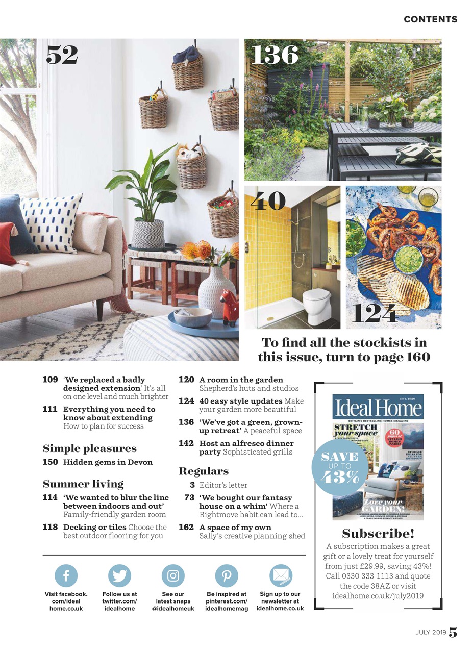 Ideal Home Magazine - July 2019 Back Issue