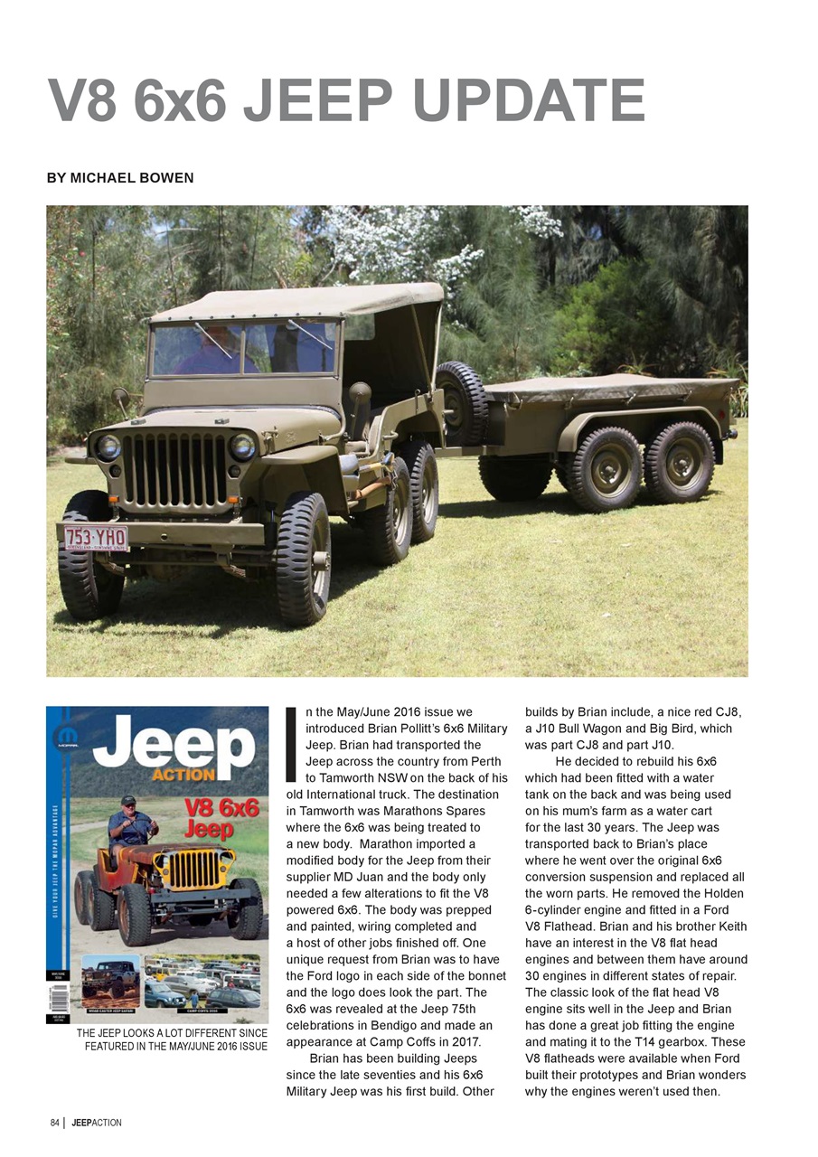 Jeep Action Magazine - May / June 2019 Back Issue