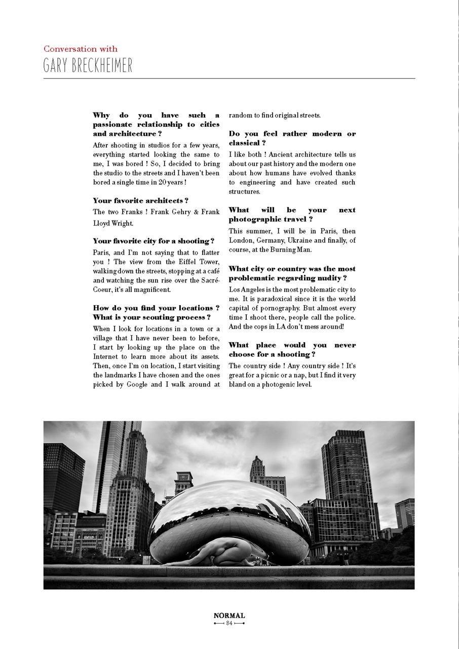 Normal Magazine - Normal Magazine N°12 ( ENGLISH) Back Issue