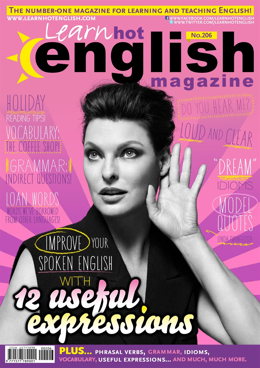 Learn Hot English Magazine - 206 Back Issue