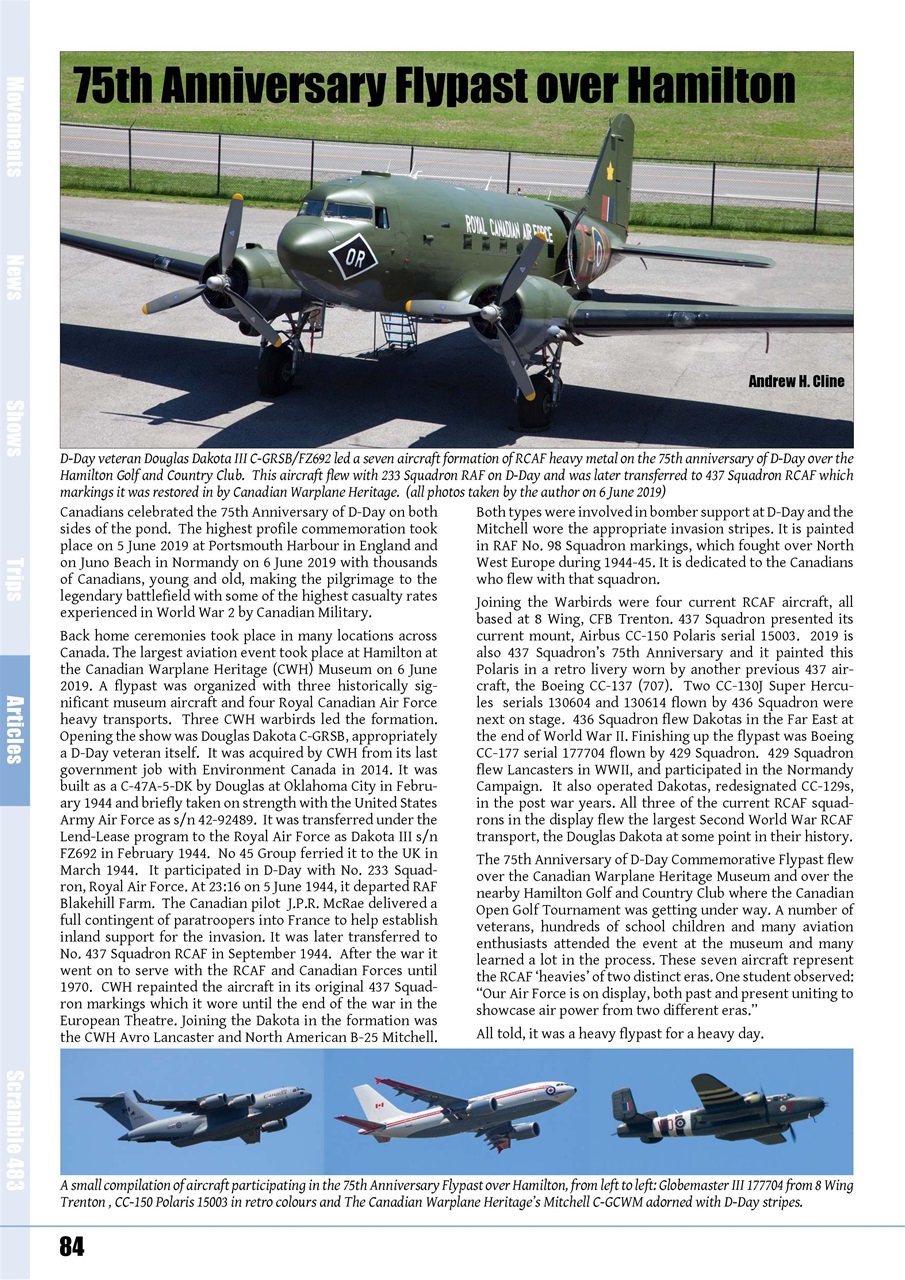 Scramble Magazine - 483 - August 2019 Back Issue