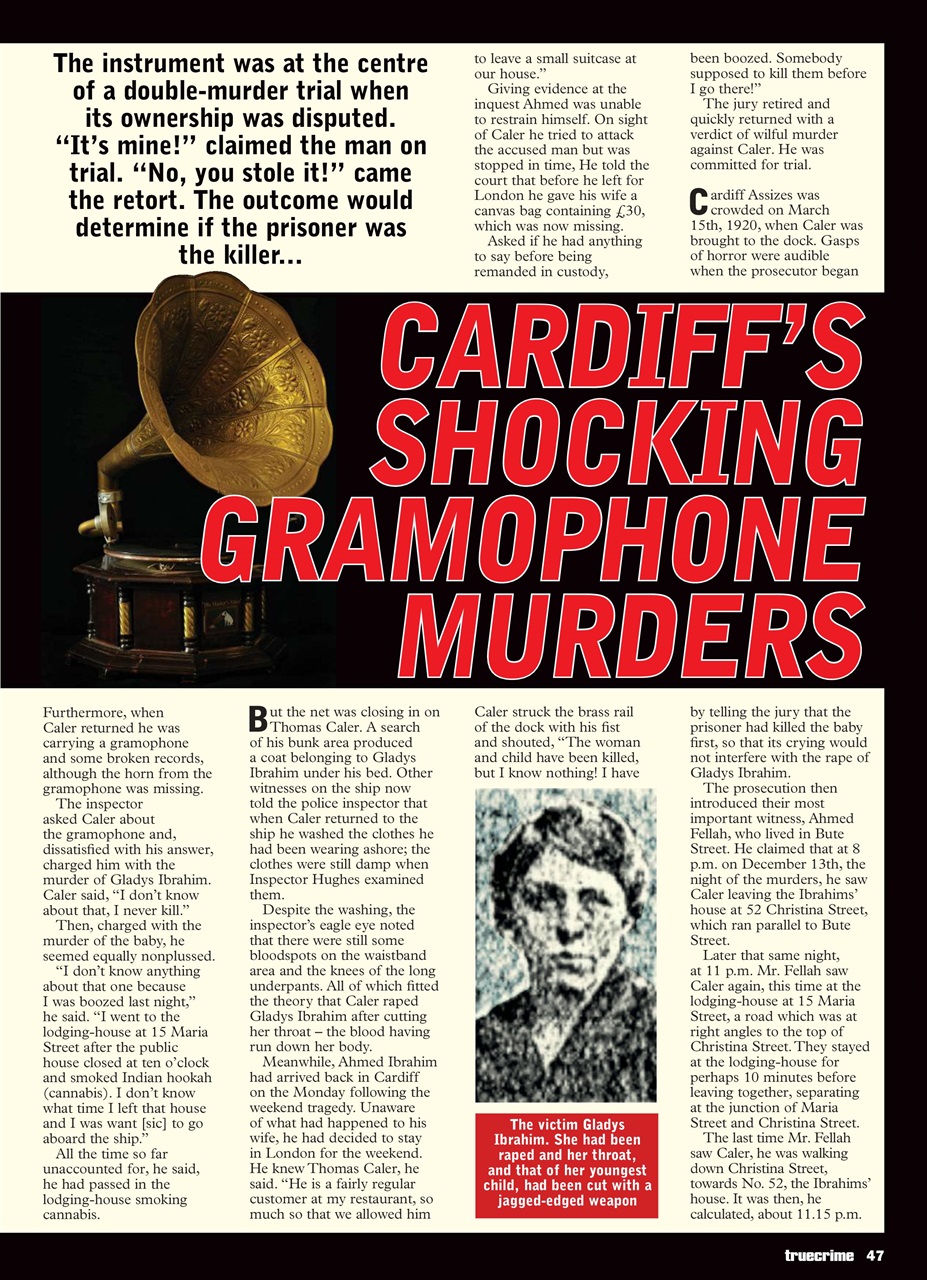 True Crime Magazine - True Crime September 2019 Back Issue