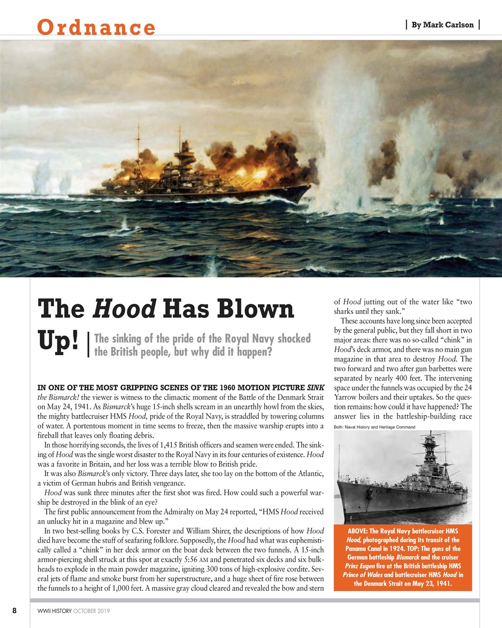 WW2 History Magazine - October 2019 Back Issue