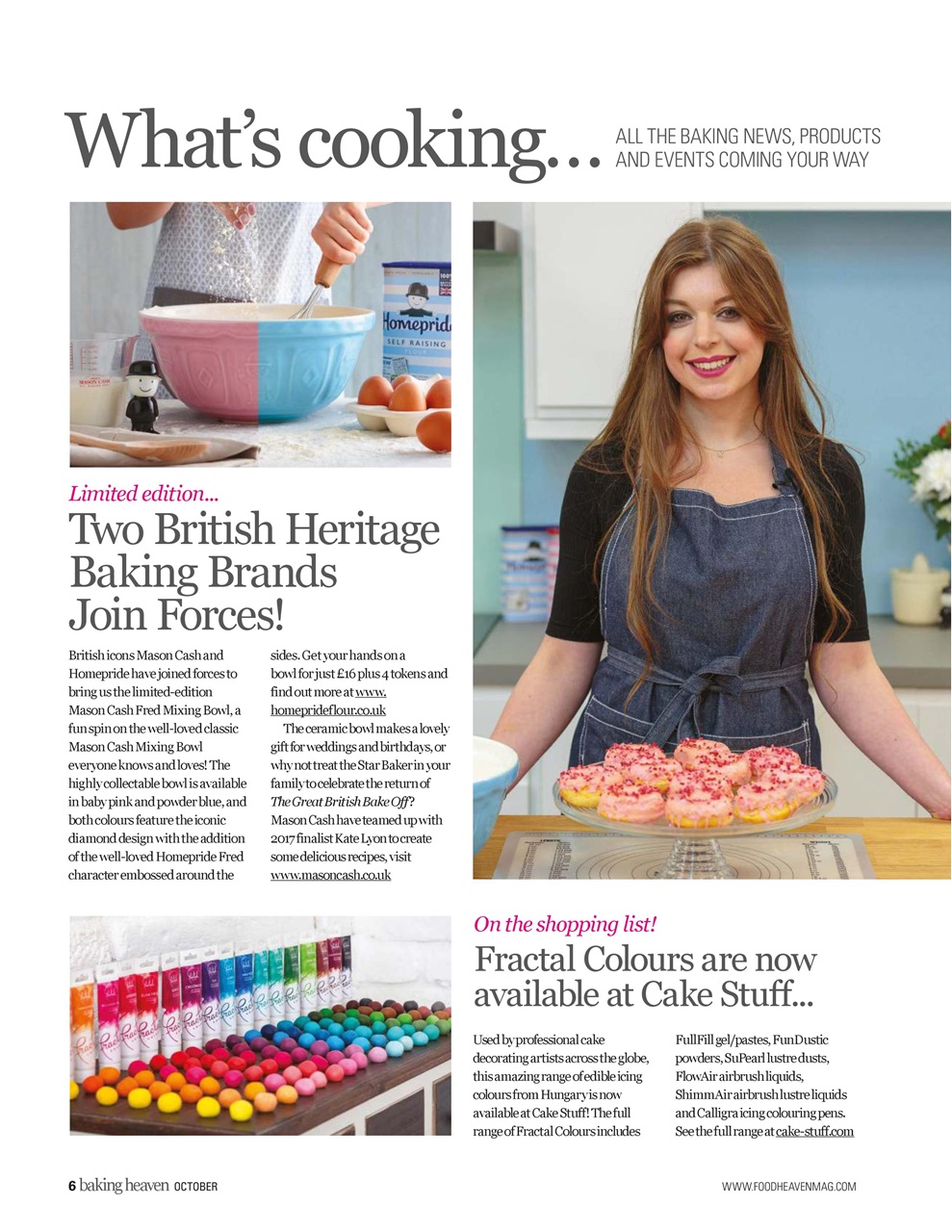 Bake & Decorate Magazine - October 2019 Back Issue