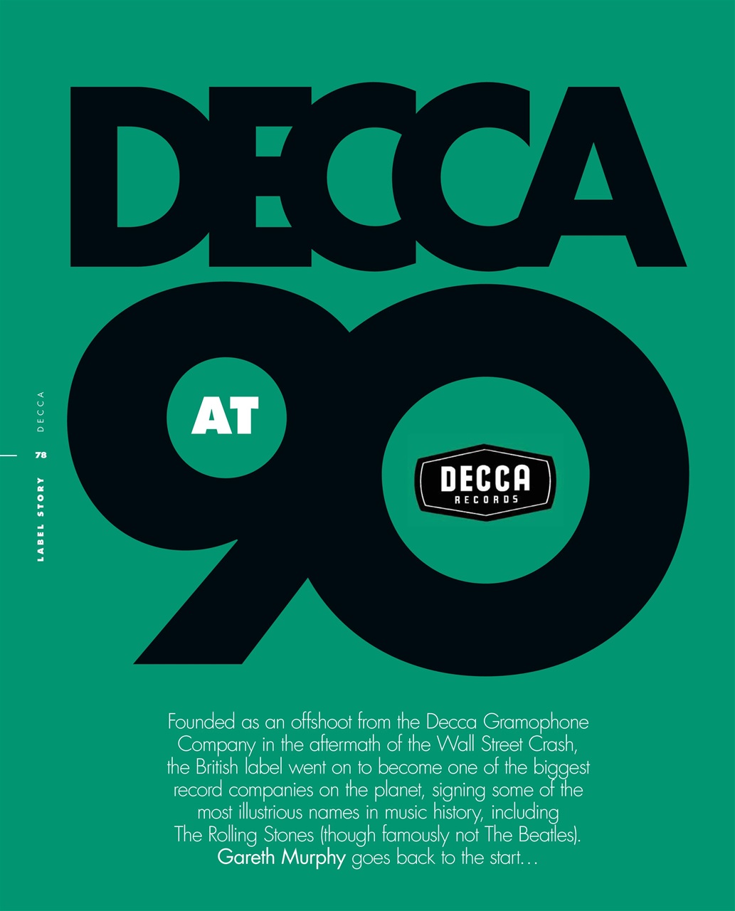 Long Live Vinyl Magazine - Oct 2019 Back Issue