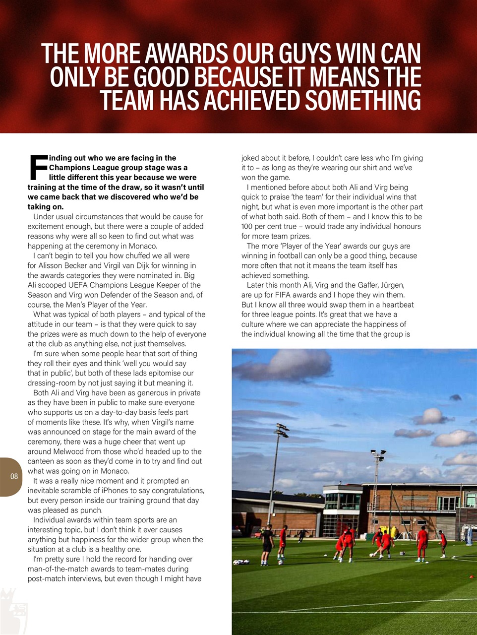 Liverpool FC Programmes - vs Newcastle United 19/20 Back Issue