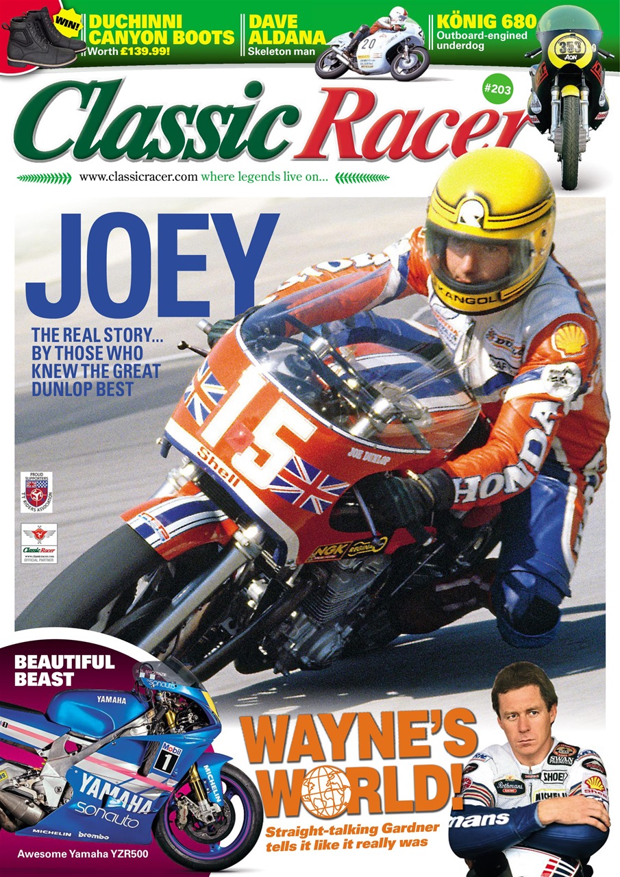 Classic Racer Magazine - 203 - MayJune 2020 Back Issue