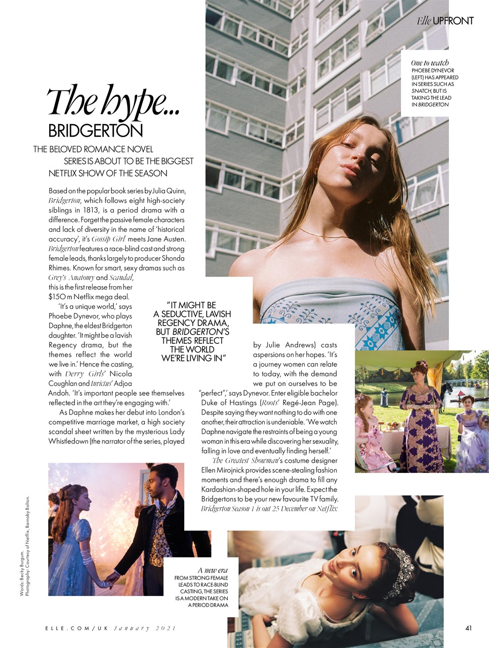 Elle Magazine - Jan 2021 Back Issue