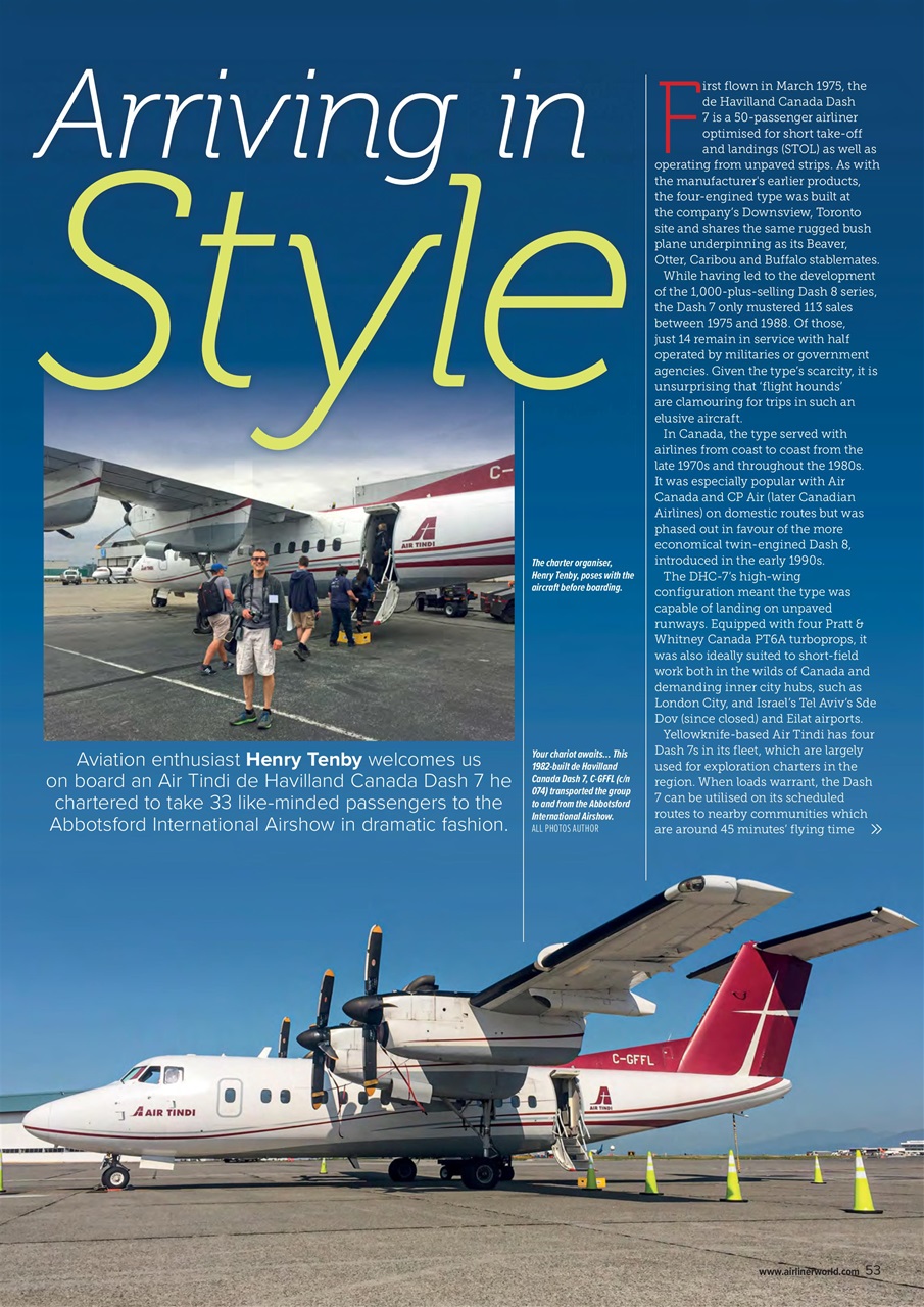Airliner World Magazine - January 2020 Back Issue