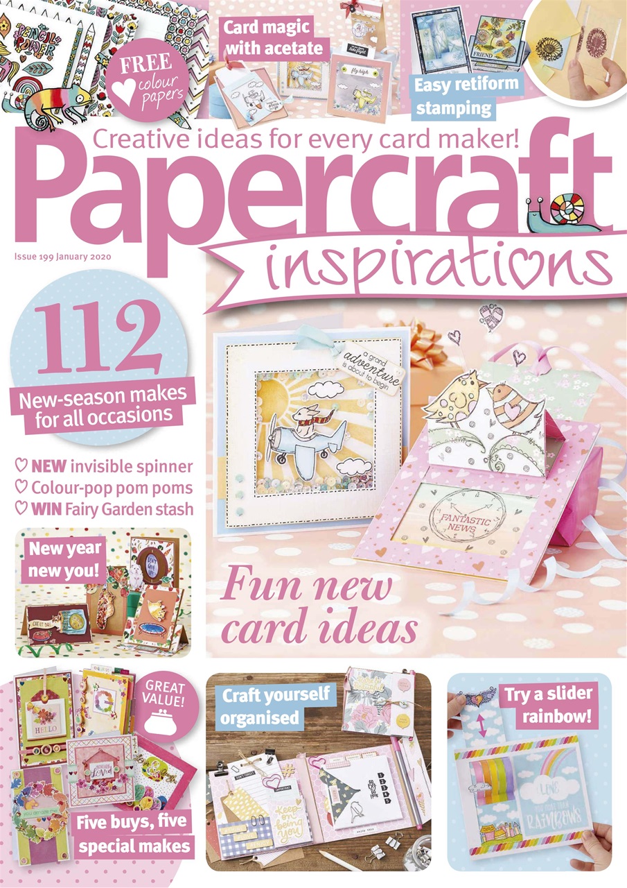 Papercraft Inspirations Magazine - January 2019 Back Issue