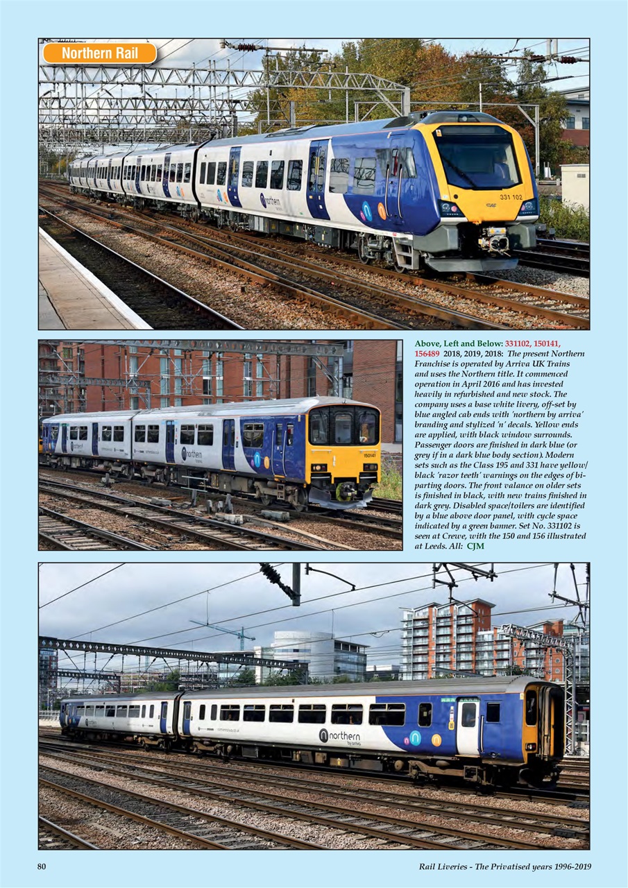 Modern Railways Magazine - Rail Liveries Volume 2 Special Issue