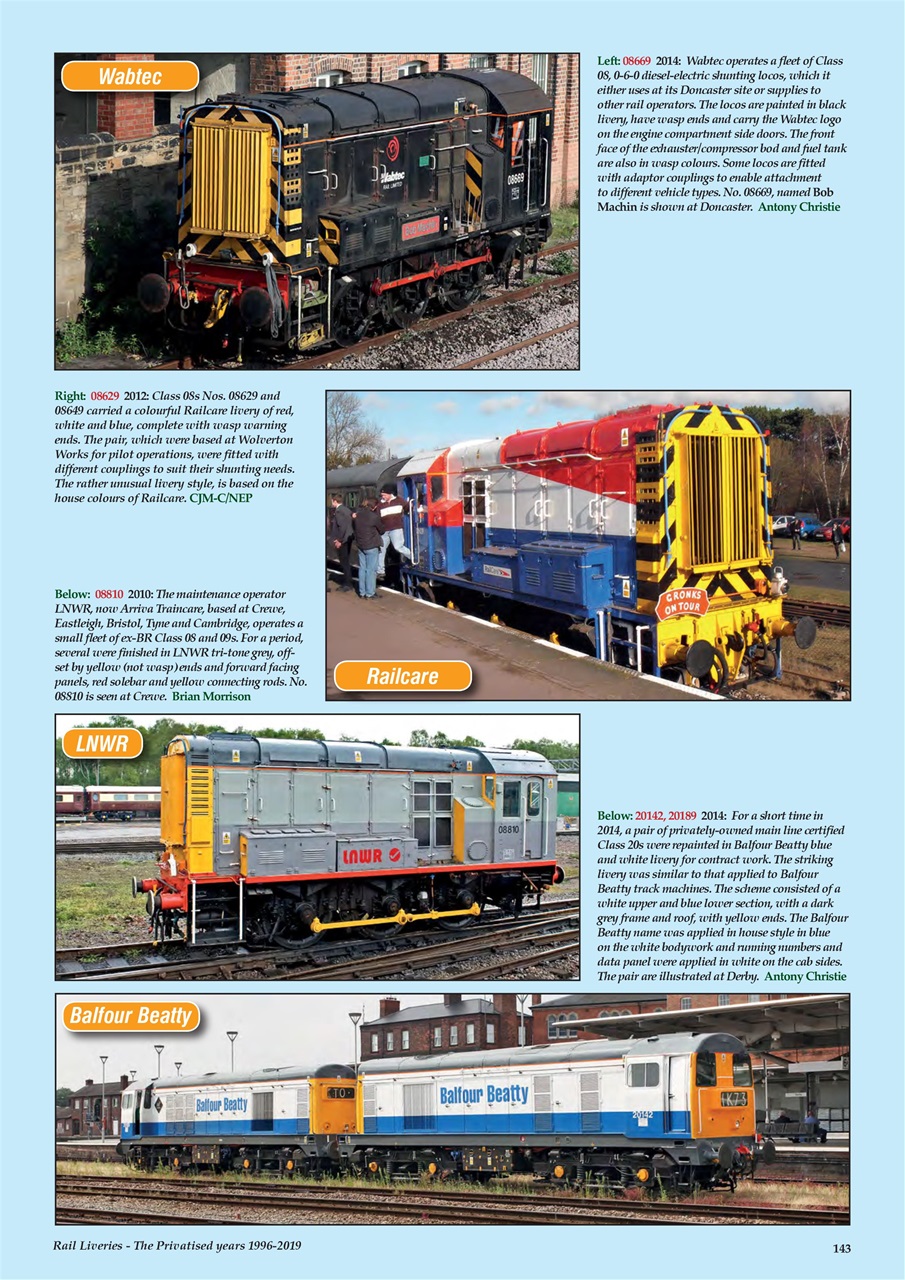 Modern Railways Magazine - Rail Liveries Volume 2 Special Issue