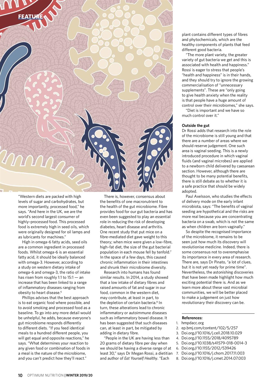 Optimum Nutrition Magazine - Winter 2019 Back Issue