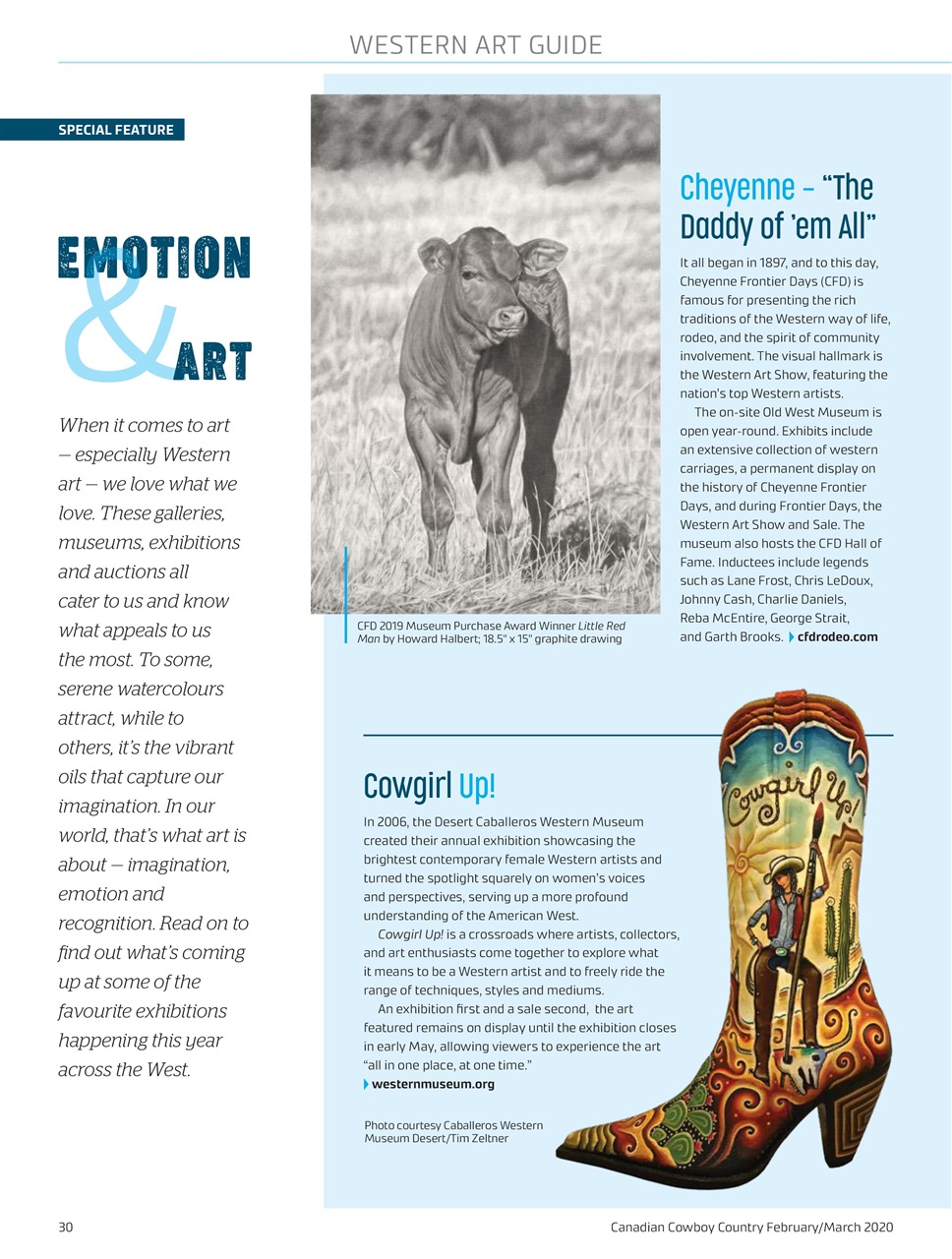 Canadian Cowboy Country Magazine - Feb/Mar 2020 Back Issue