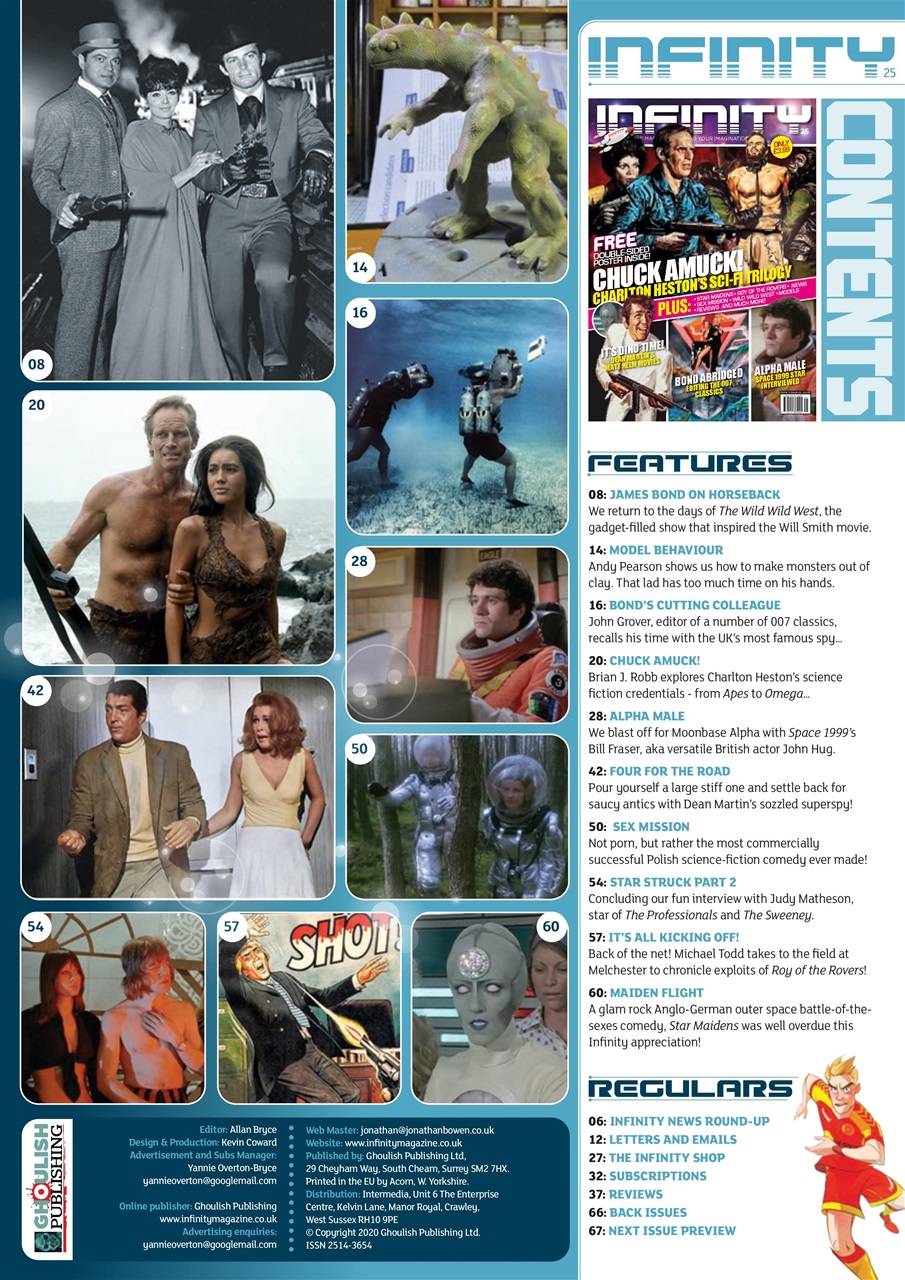 Infinity Magazine - Issue 25 Back Issue