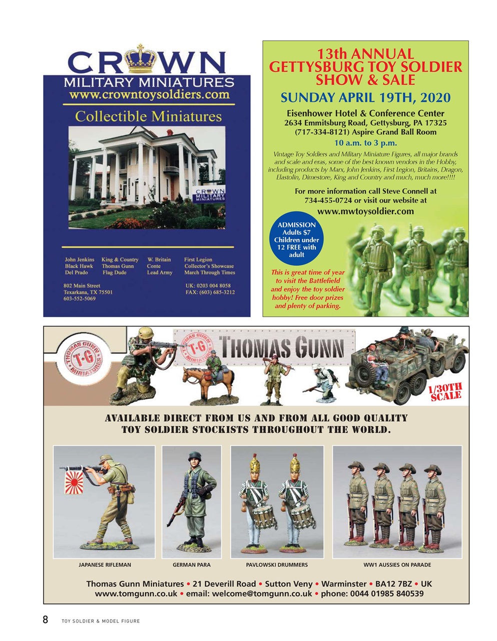 Toy Soldier & Model Figure Magazine - 247 Back Issue