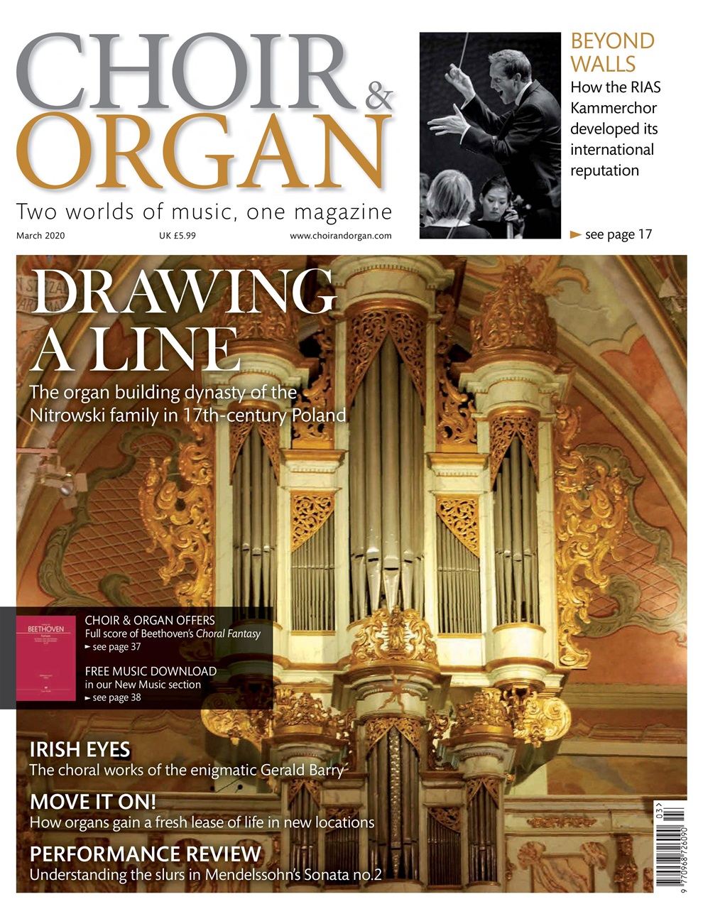 Choir & Organ Magazine - March 2020 Back Issue