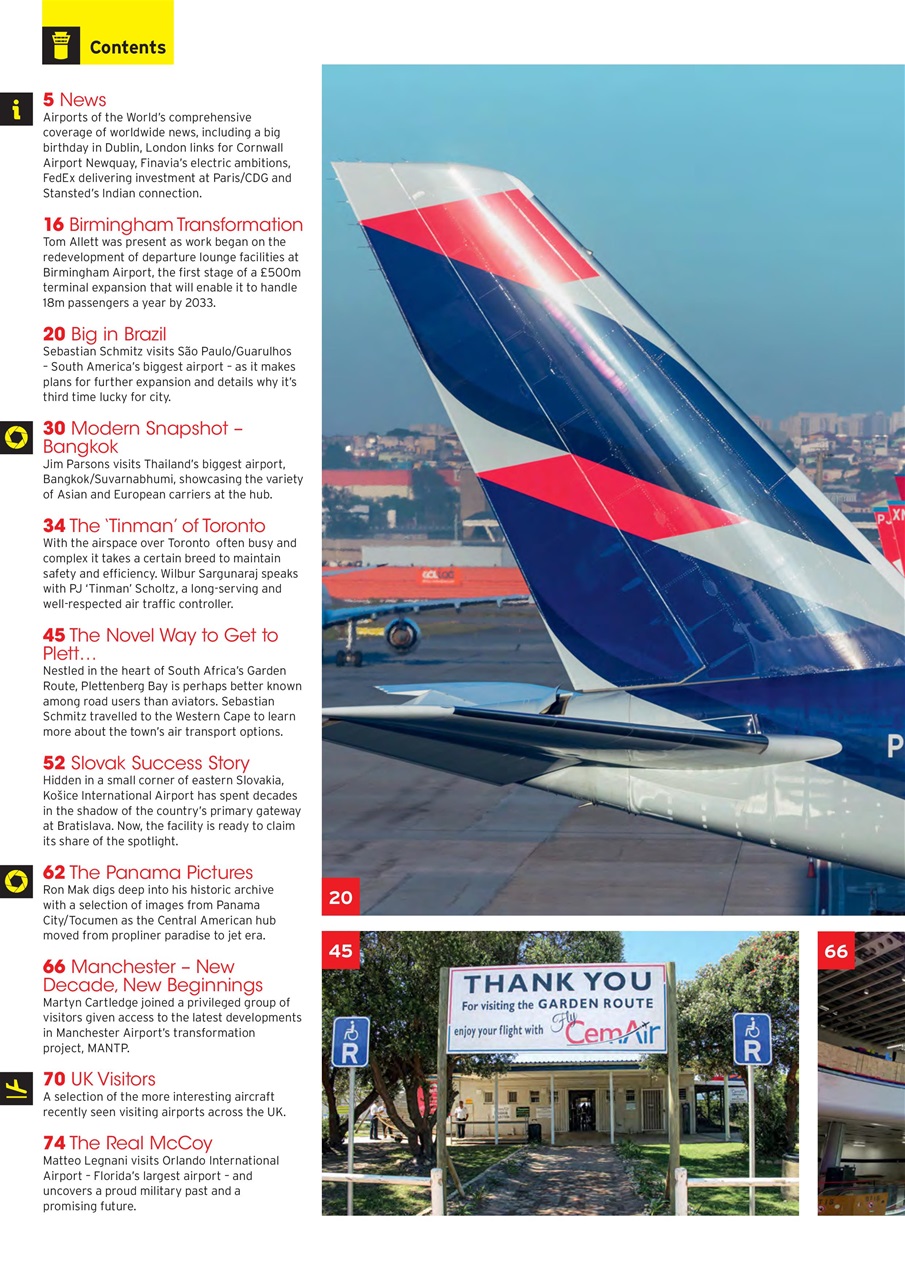 Airports of the World Magazine - March-April 2020 Back Issue