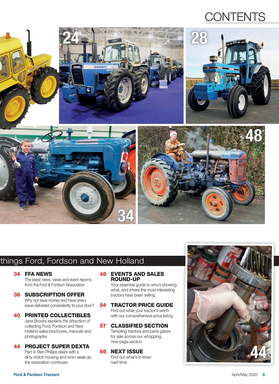 Ford & Fordson Magazine - Apr/May 2020 Back Issue