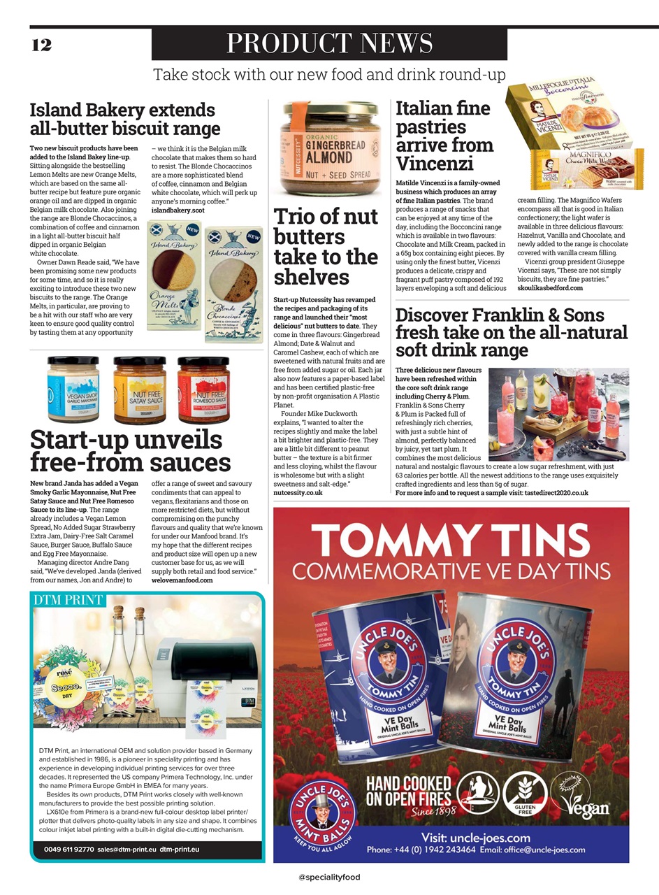 Speciality Food Magazine - Apr-20 Back Issue