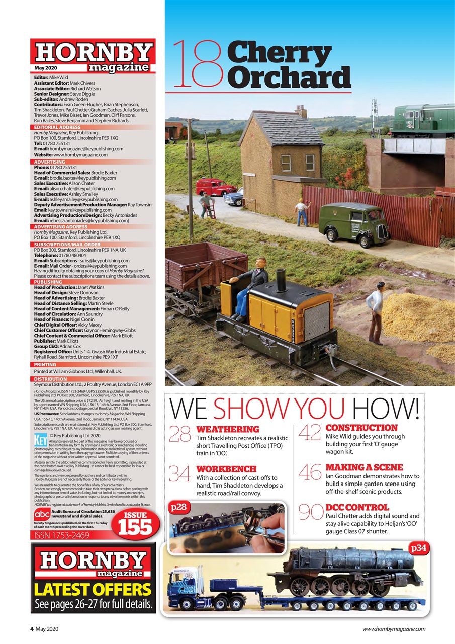 Hornby Magazine - May 2020 Back Issue