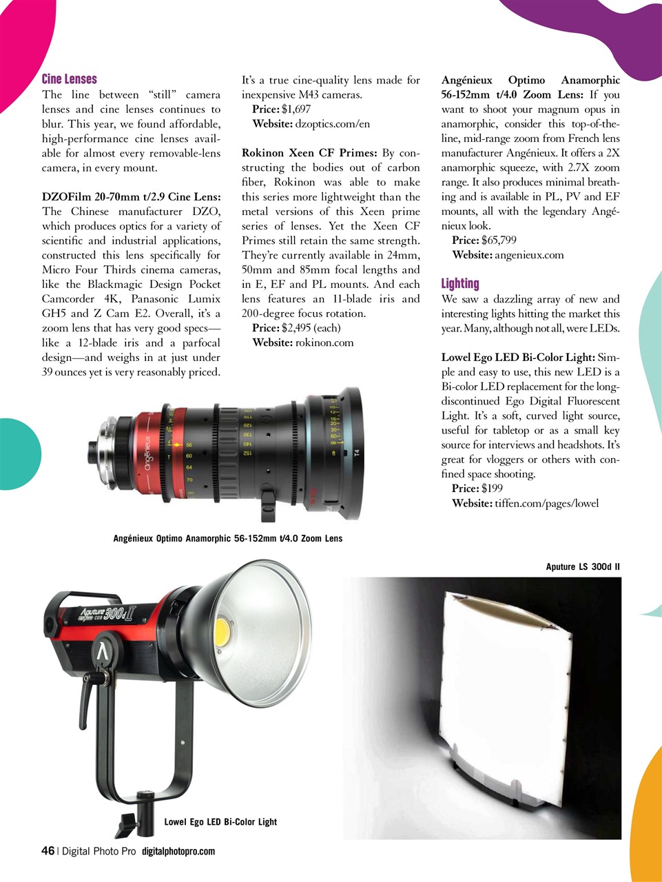 Digital Photo Pro Magazine - Winter 2019 Back Issue