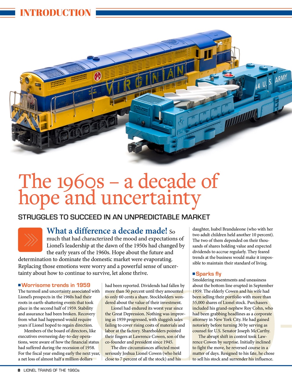 Classic Toy Trains Magazine - Lionel Trains 1960s Special Issue