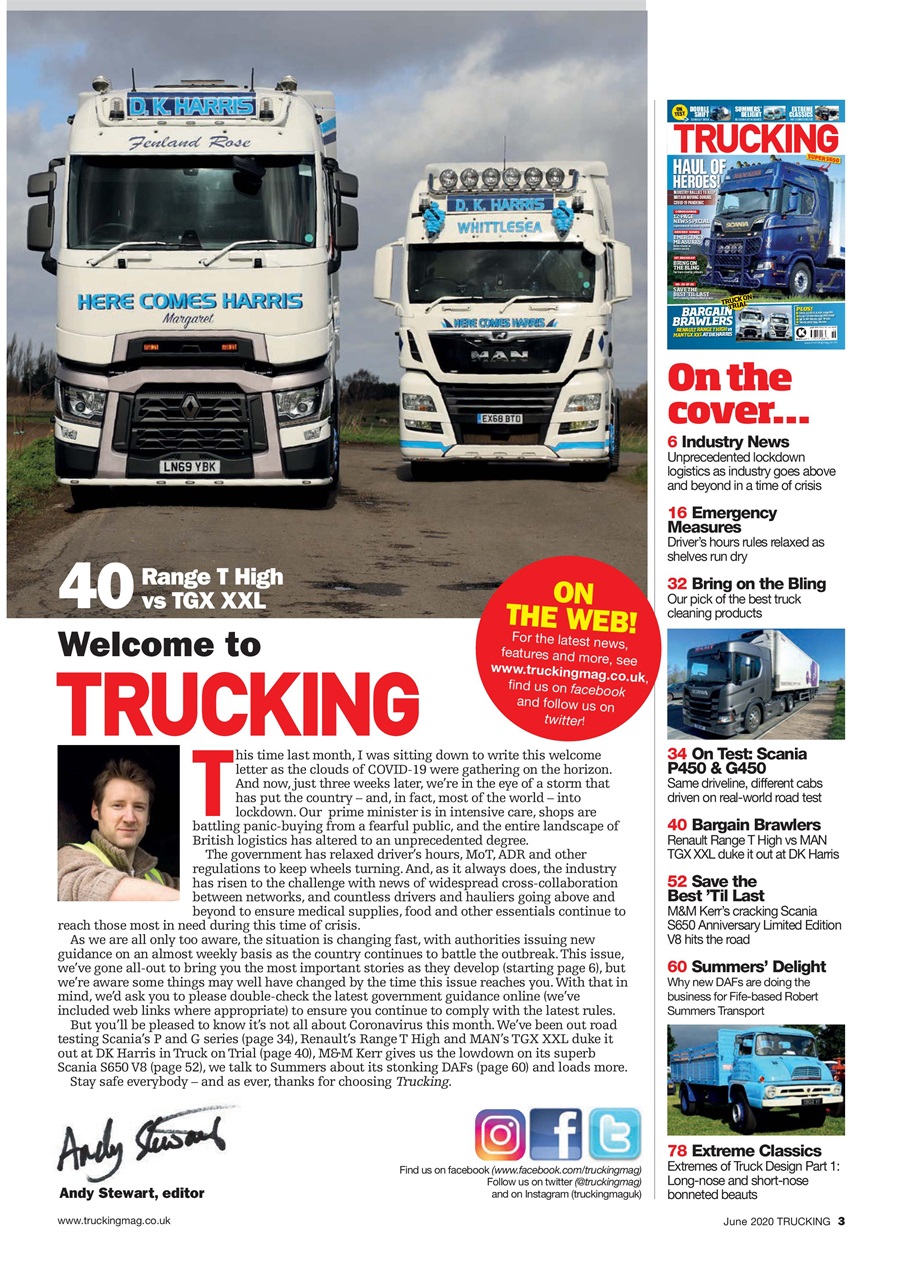 Trucking Magazine - June 2020 Back Issue