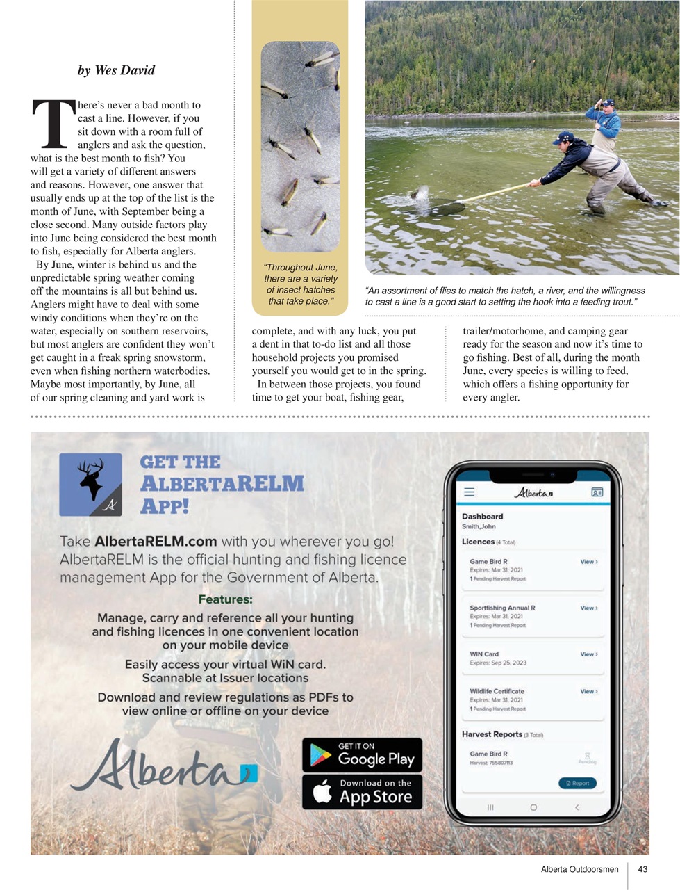 Alberta Outdoors Magazine - Volume 22 Issue 2 Back Issue