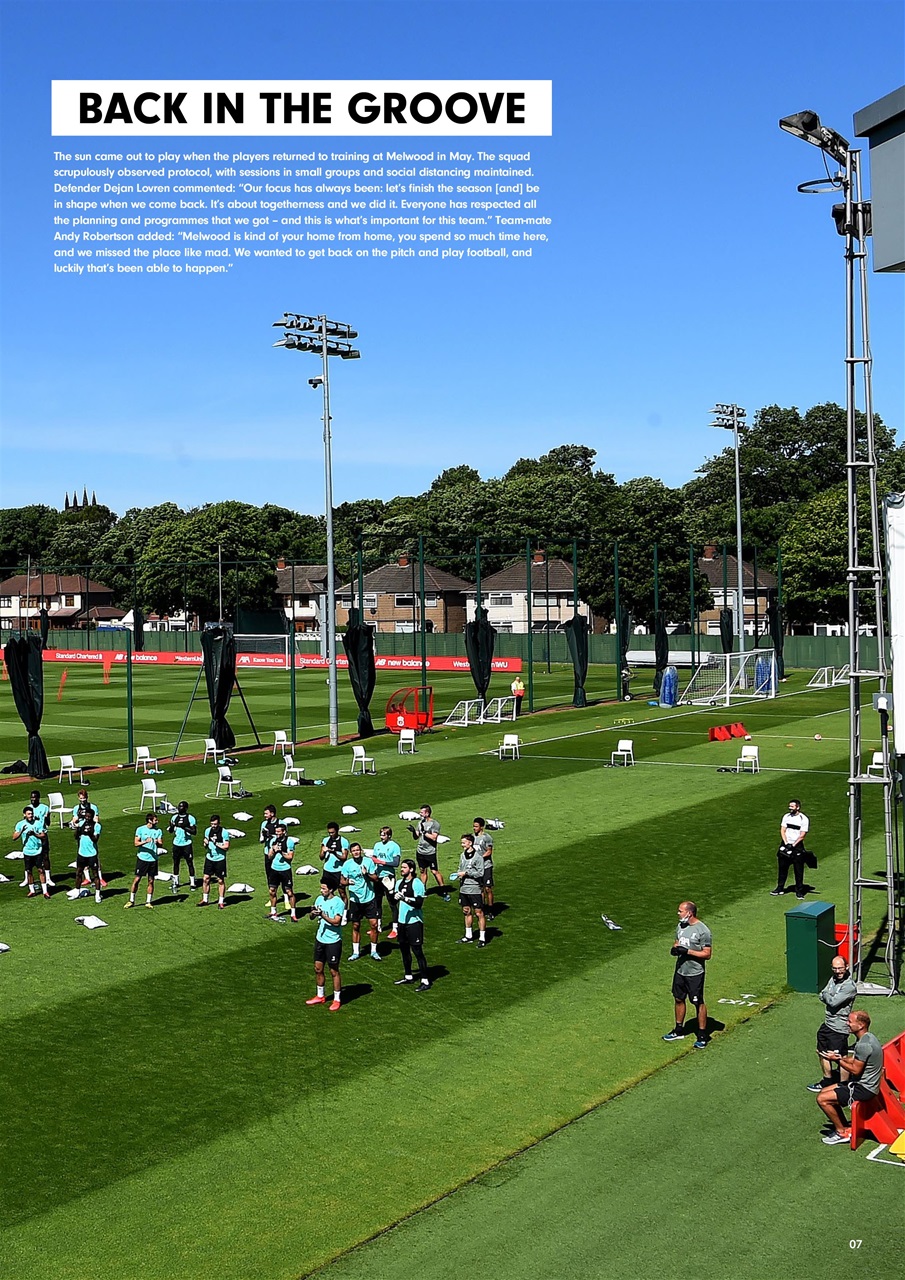 Liverpool FC Magazine - Jul-20 Back Issue