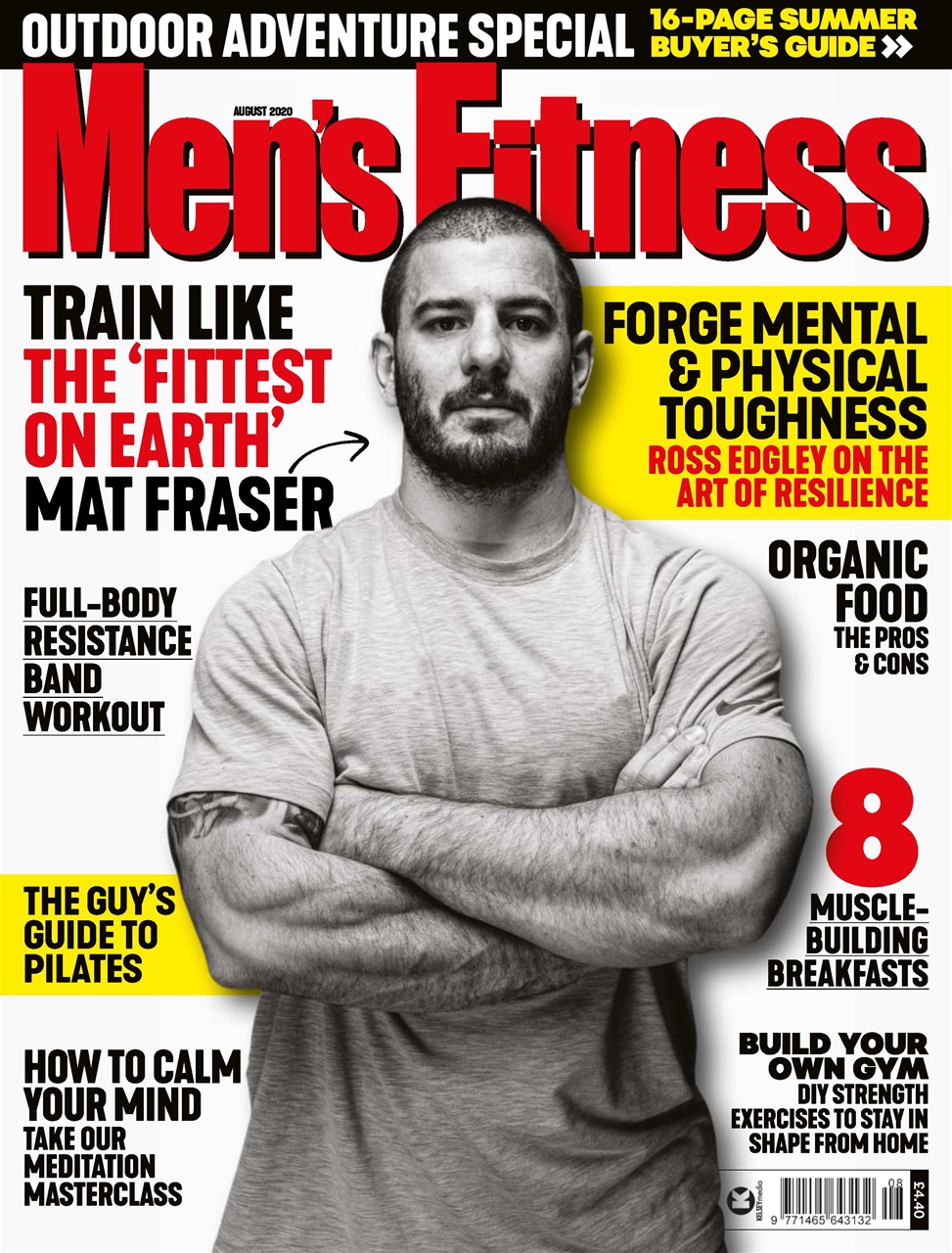 Men's Fitness Magazine - August 2020 Back Issue