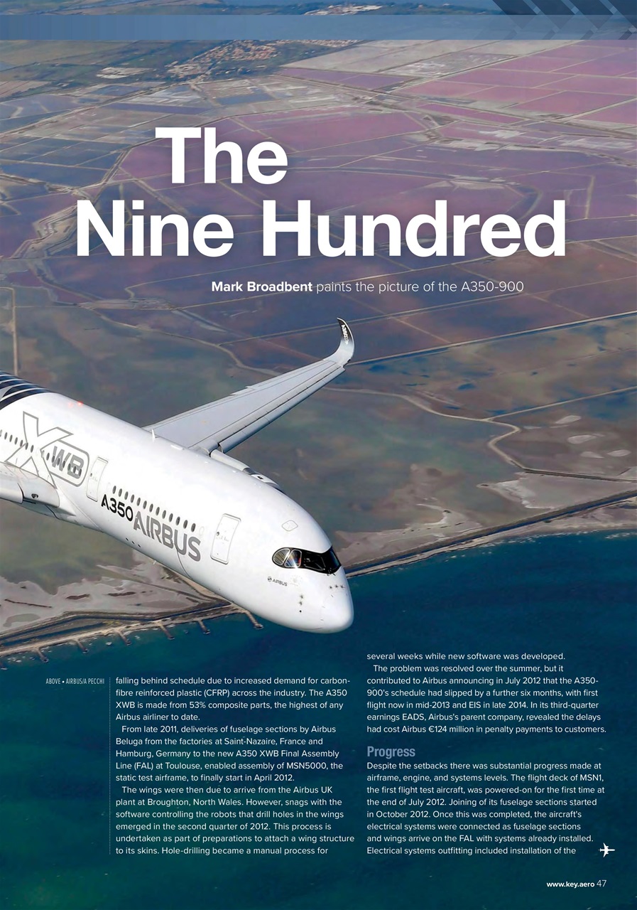 Airliner World Magazine - Airbus A350 Special Issue