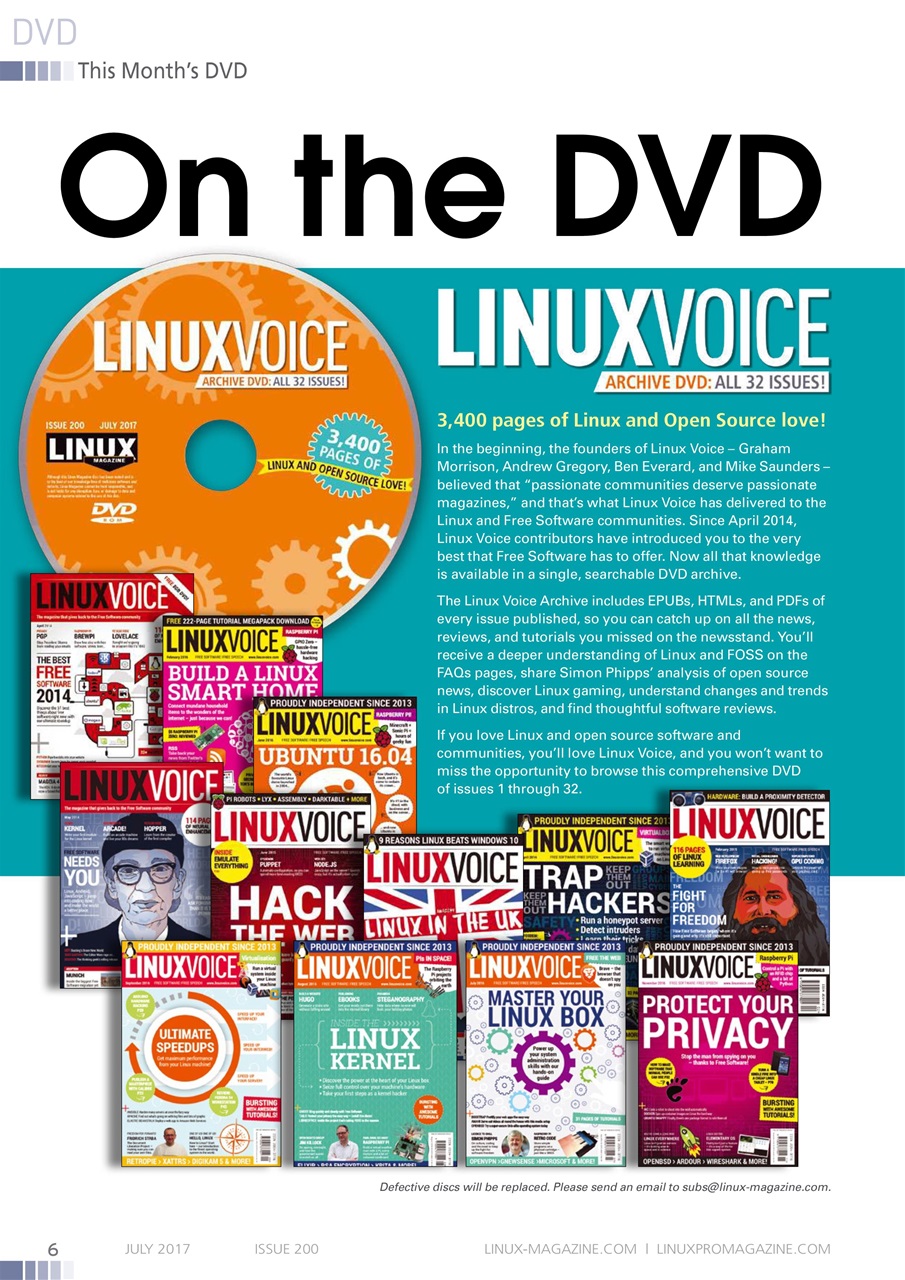 Linux Magazine - 200 Back Issue