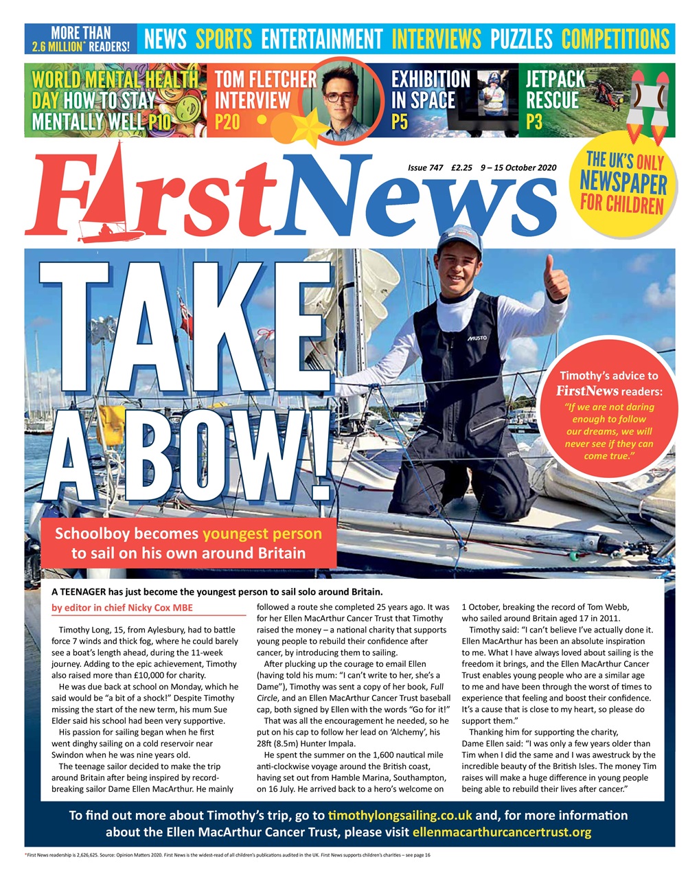 First News Magazine - First News Issue 747 Back Issue