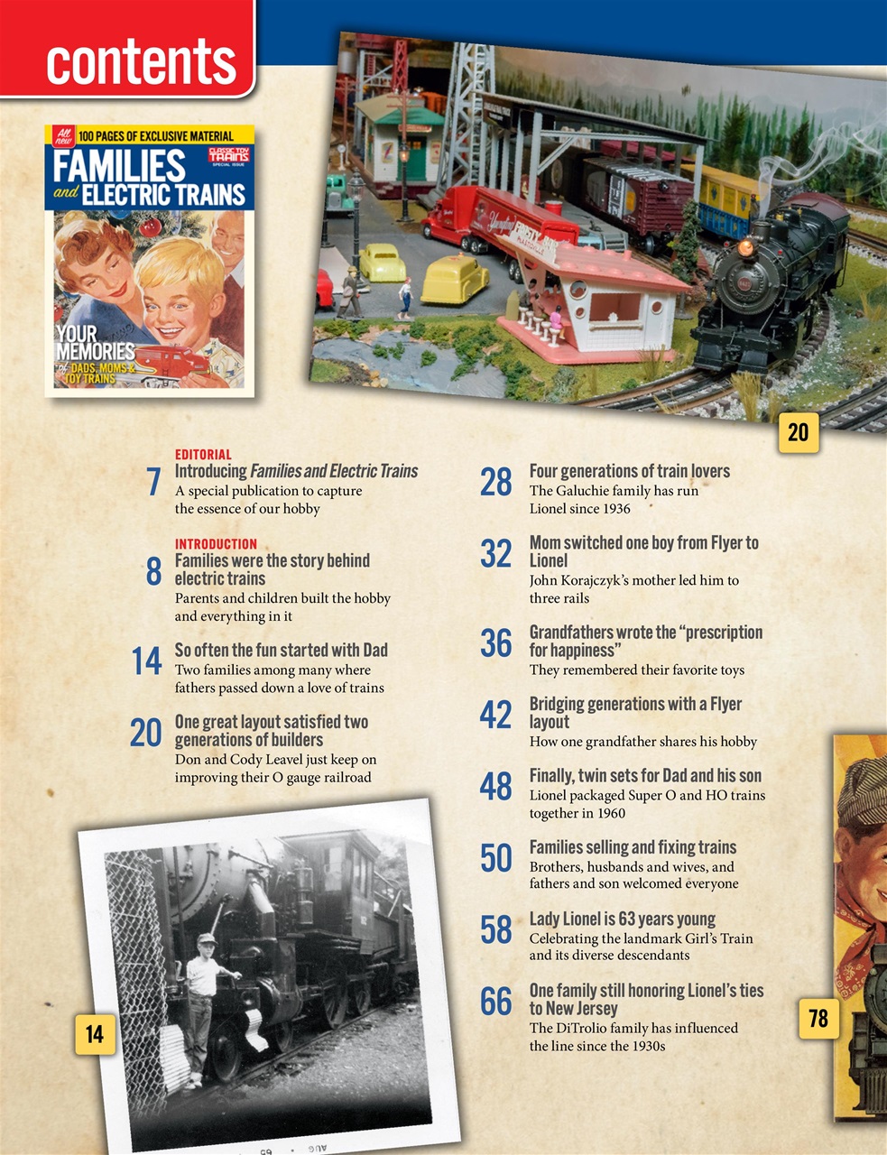 Classic Toy Trains Magazine - Families & Trains Special Issue