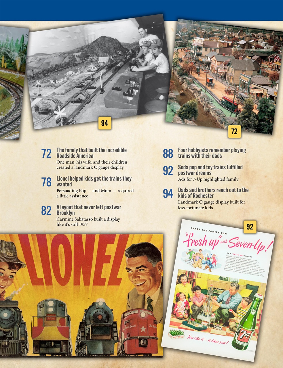 Classic Toy Trains Magazine - Families & Trains Special Issue