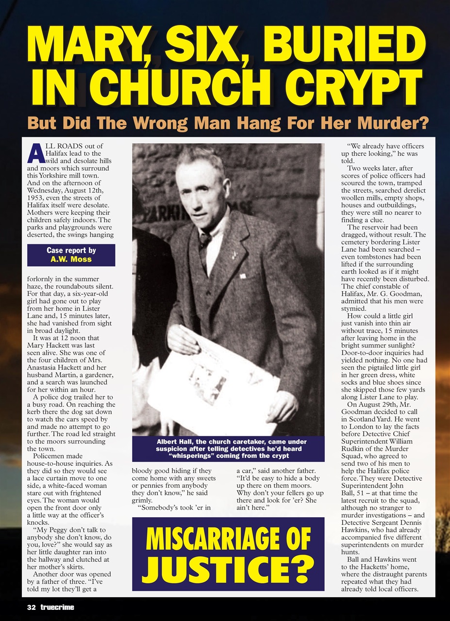 True Crime Magazine - True Crime November 2020 Back Issue