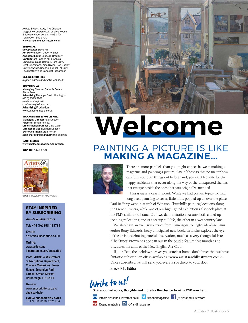 Artists & Illustrators Magazine - December 2020 Back Issue Artists & Illustrators Magazine - December 2020 Back Issue