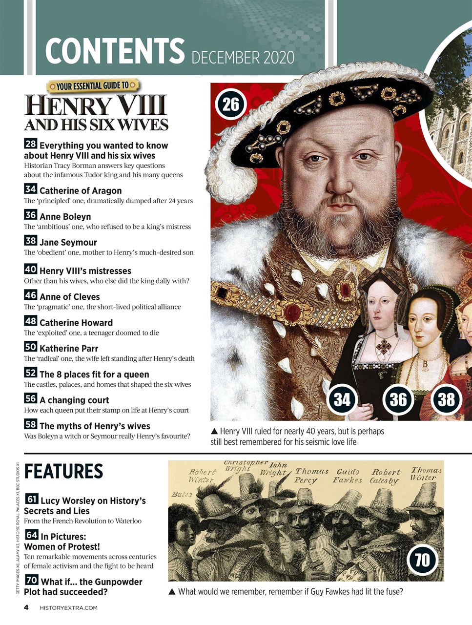 BBC History Revealed Magazine - December 2020 Back Issue