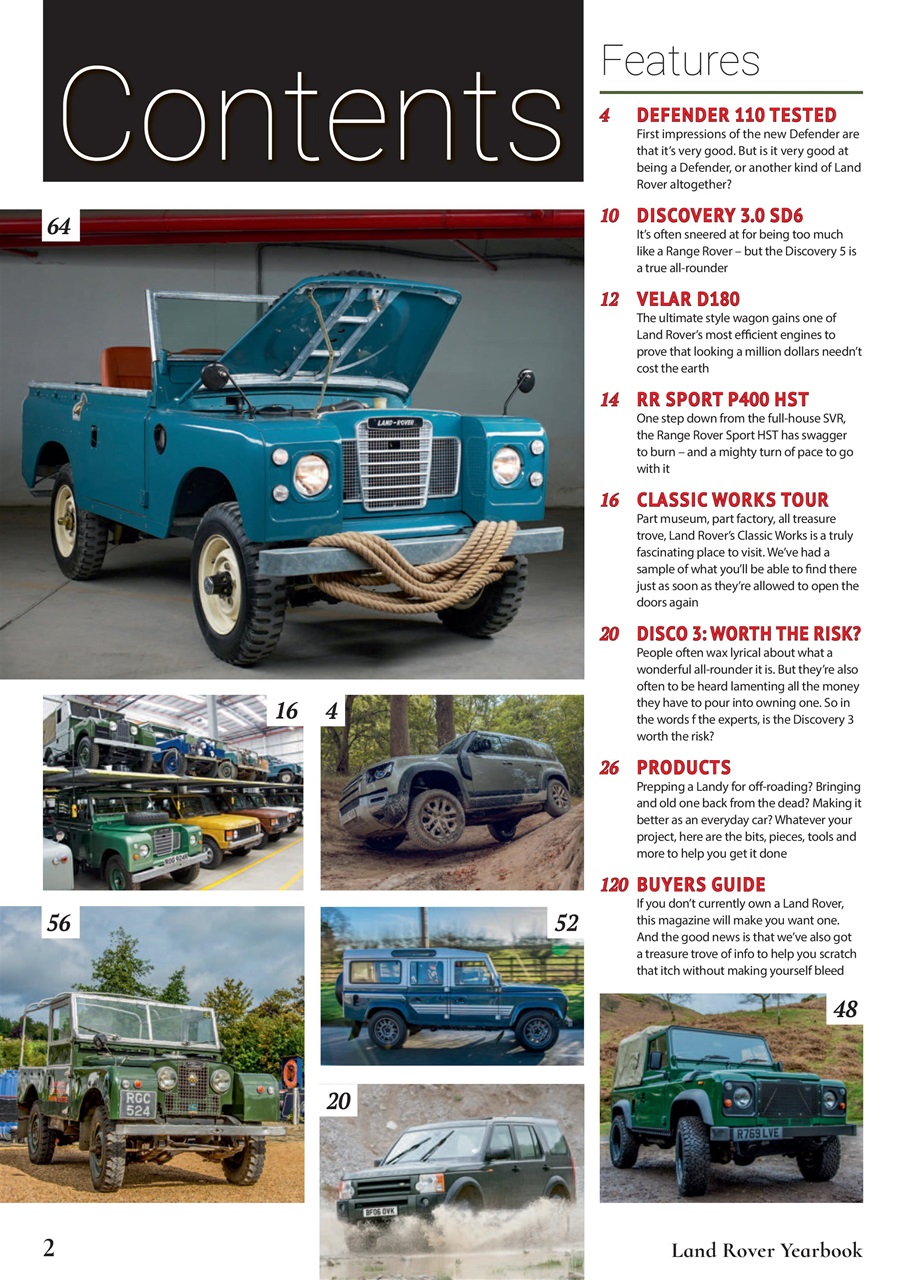 Overlander 4X4 Magazine - Land Rover Yearbook 2021 Special Issue