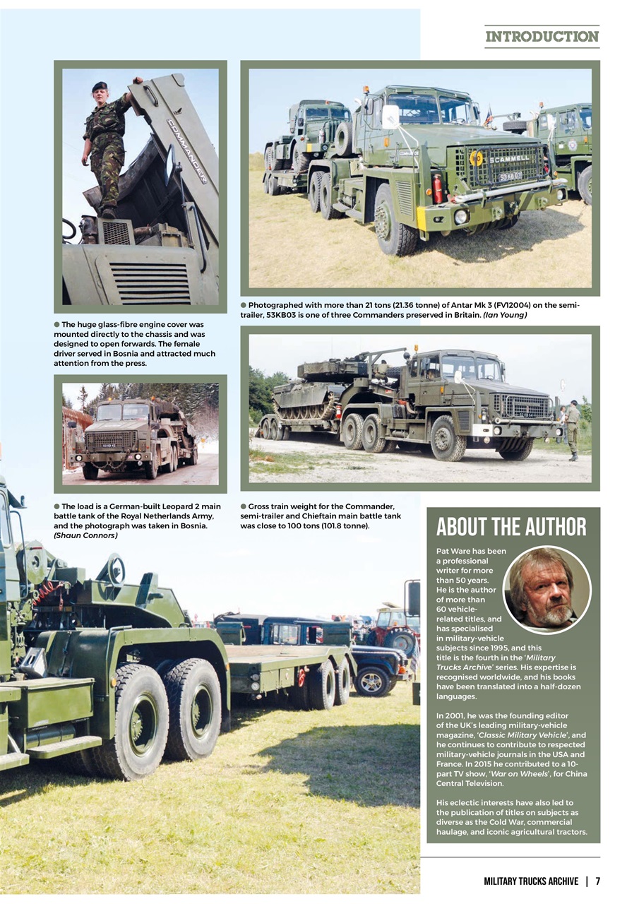 Military Vehicles Archive Magazine - Scammell Commander Back Issue