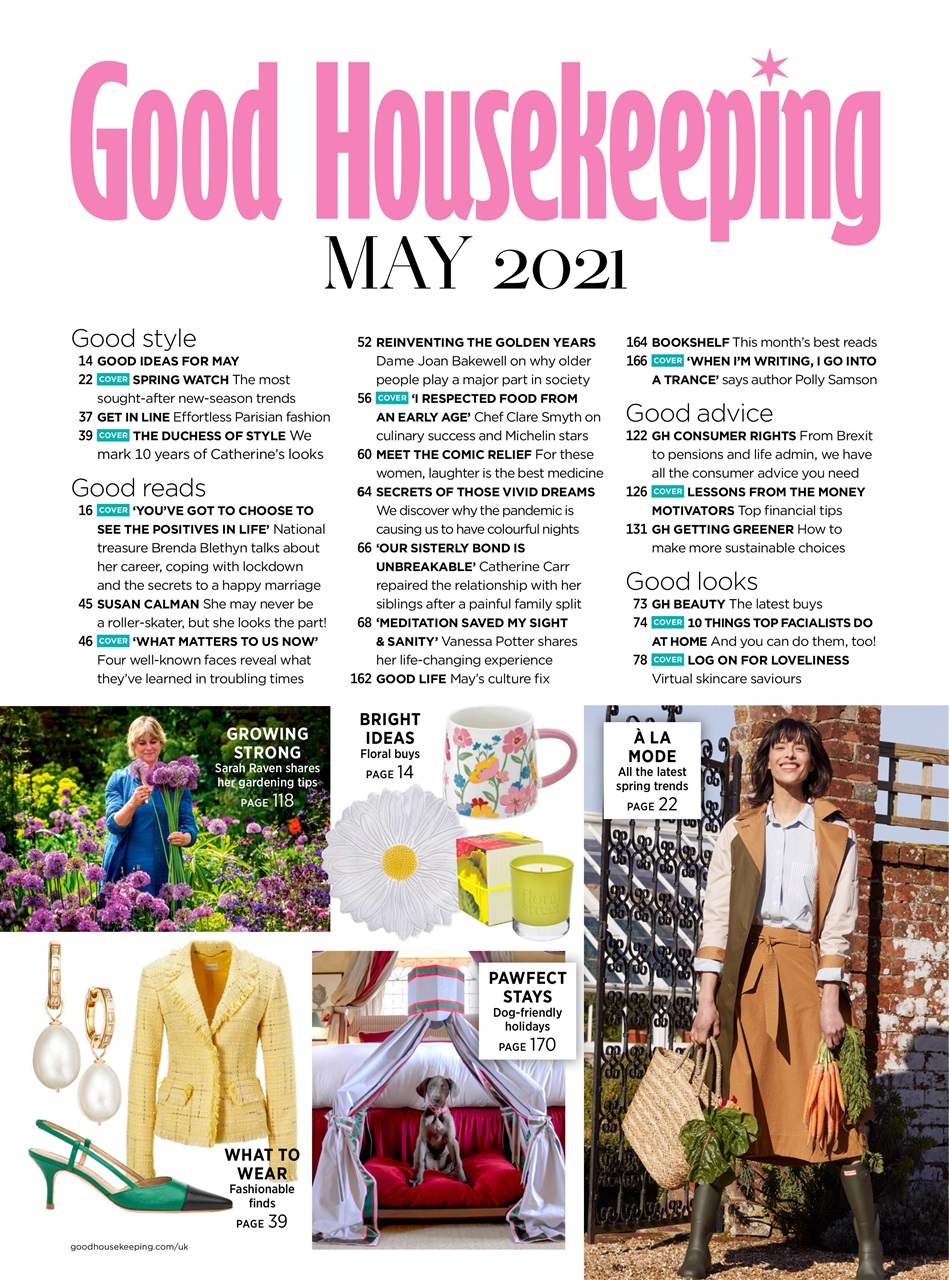 Good Housekeeping Magazine - May 2021 Back Issue