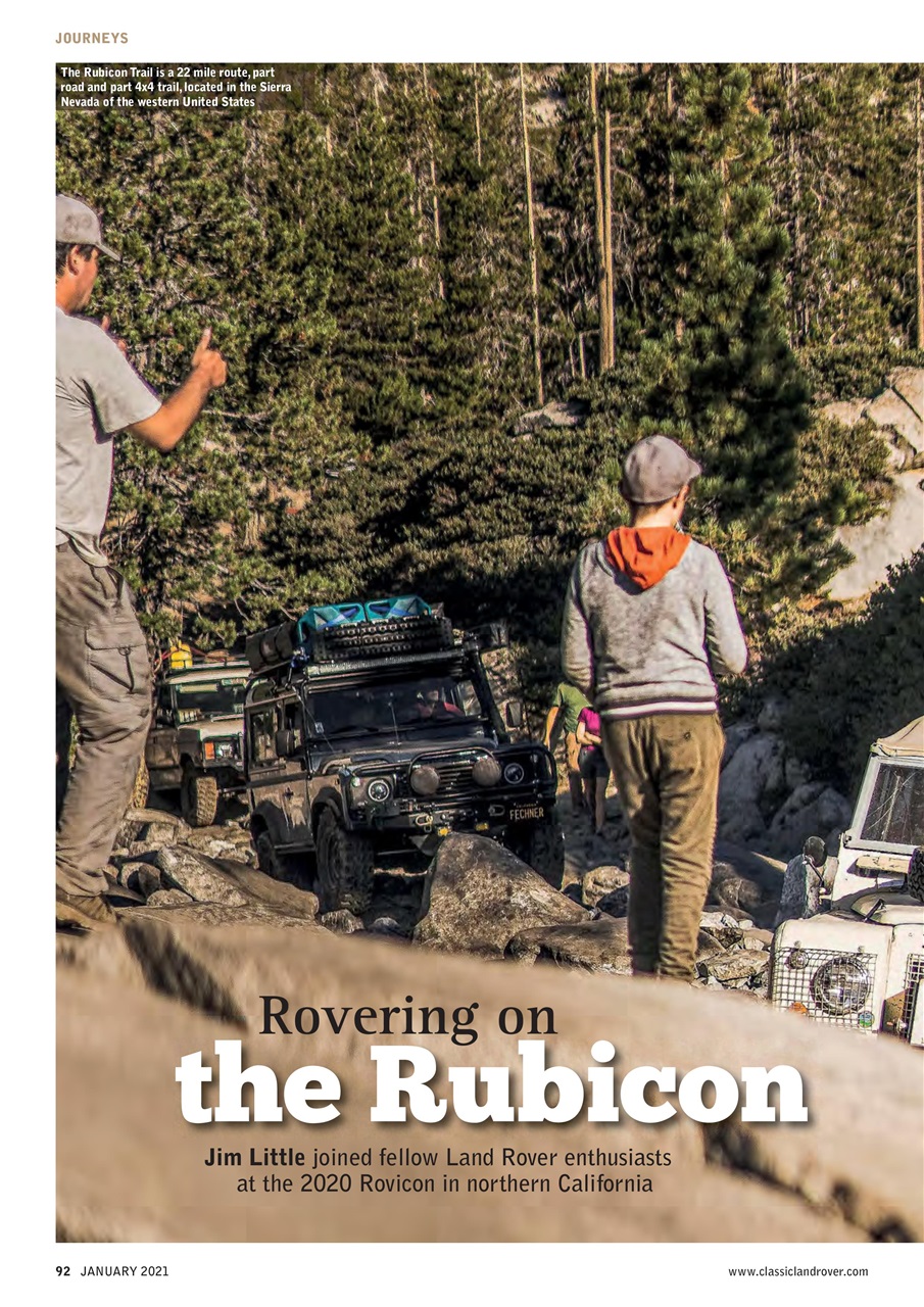 Classic Land Rover Magazine - January 2021 Back Issue