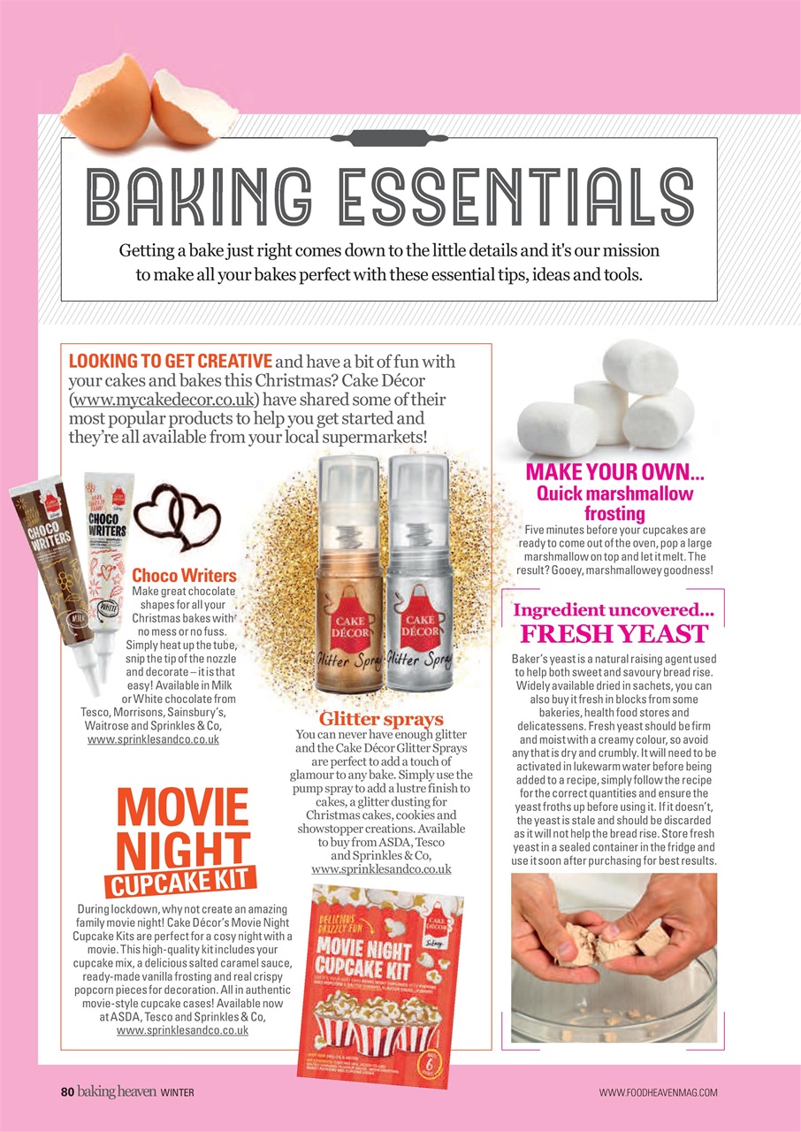 Bake & Decorate Magazine - Winter 2021 Back Issue